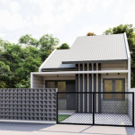 15 Inspirasi Desain Pagar Roster Minimalis Modern yang Cantik dan Estetik