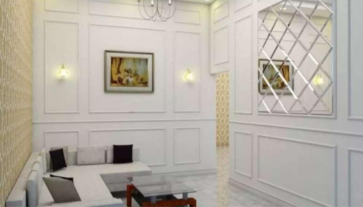 10 Inspirasi Desain Wall Moulding Ruang Tamu Minimalis Simple dan Mudah ...