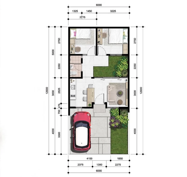 Rumah Linktown Belle Citra Garden Serpong BSD City / Tangerang Subsidi ...